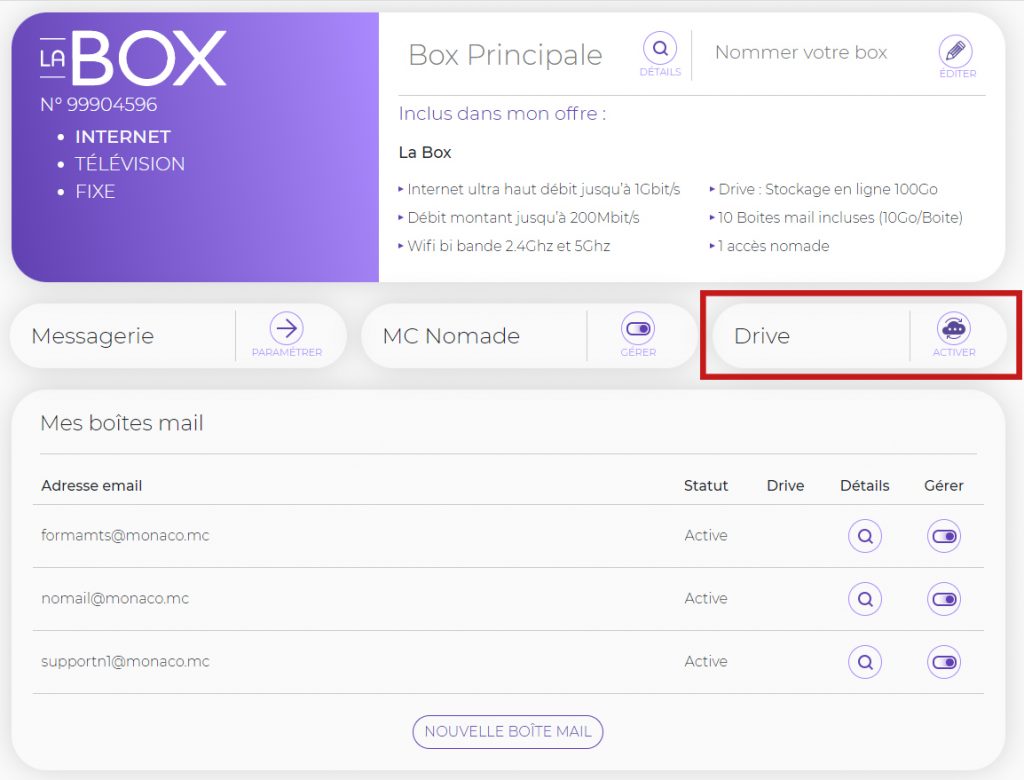 Mail Support - Monaco Telecom